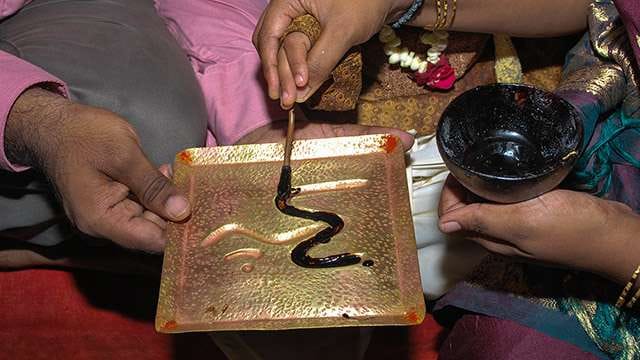 A Special Vidyarambham on Vijayadashami