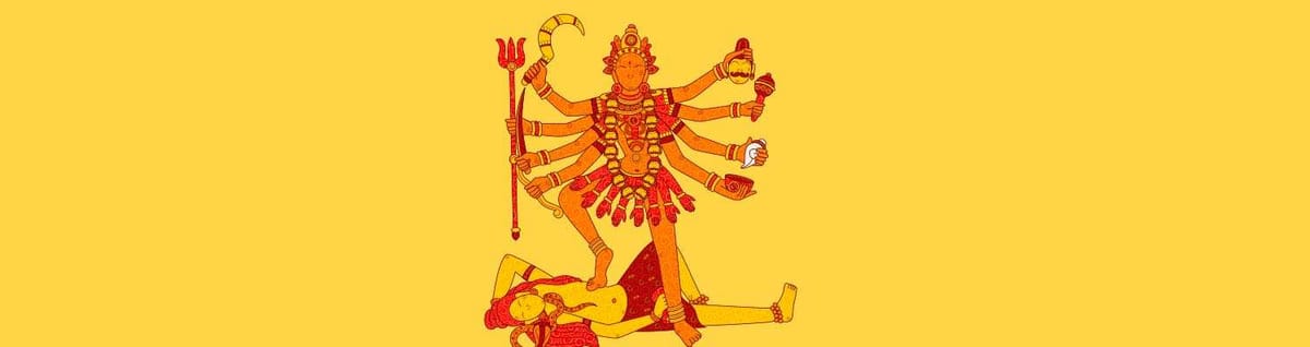 Kali and Shiva : The Tantric Symbolism